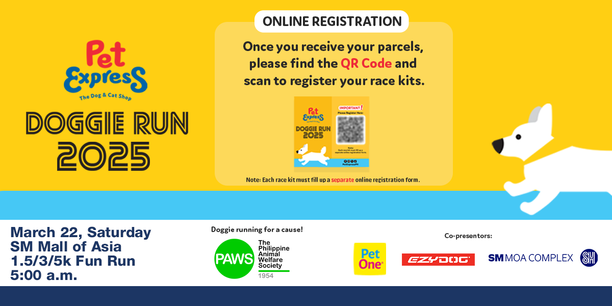 Doggie Run 2025 | Race Kit Pre-Order – Pet Express