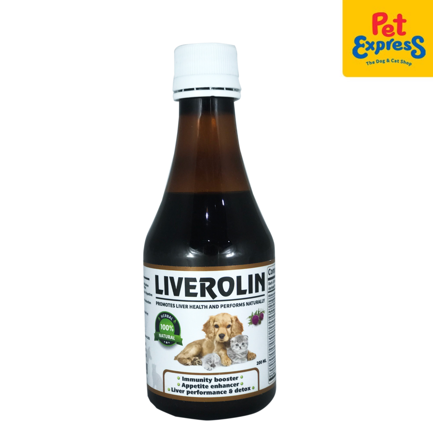 Liverolin Cat and Dog Appetite Enhancer 200ml | Pet Express