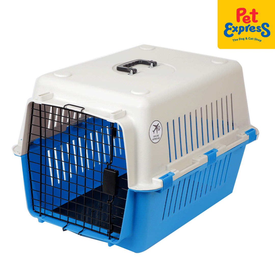 Kennel Pro Pet Carrier Large Light Blue KN301 68x51x47cm – Pet Express