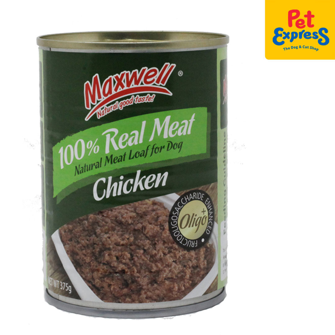 Maxwell Canned Dog Food Chicken 375g 2 cans | Pet Express