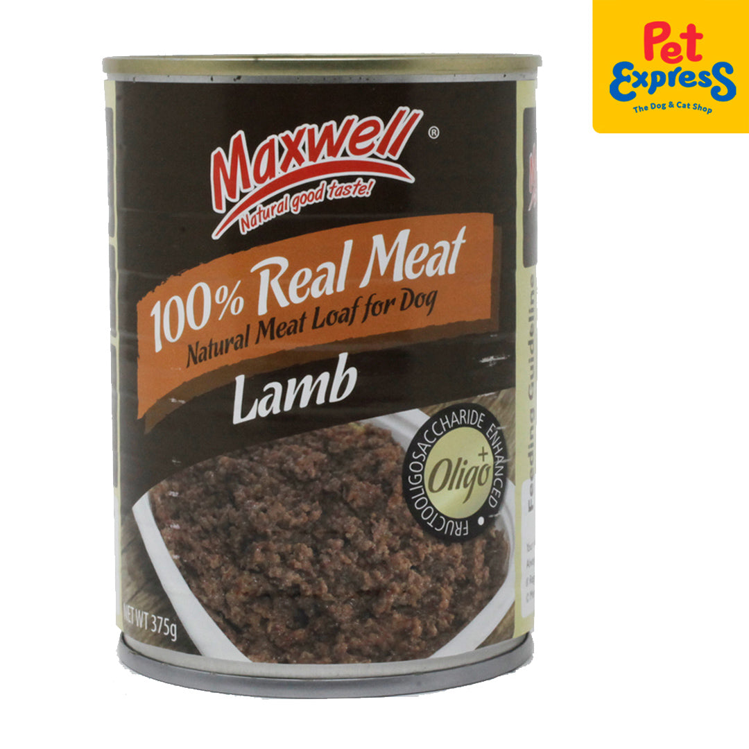 Maxwell Canned Dog Food Lamb 375g (2 cans) | Pet Express