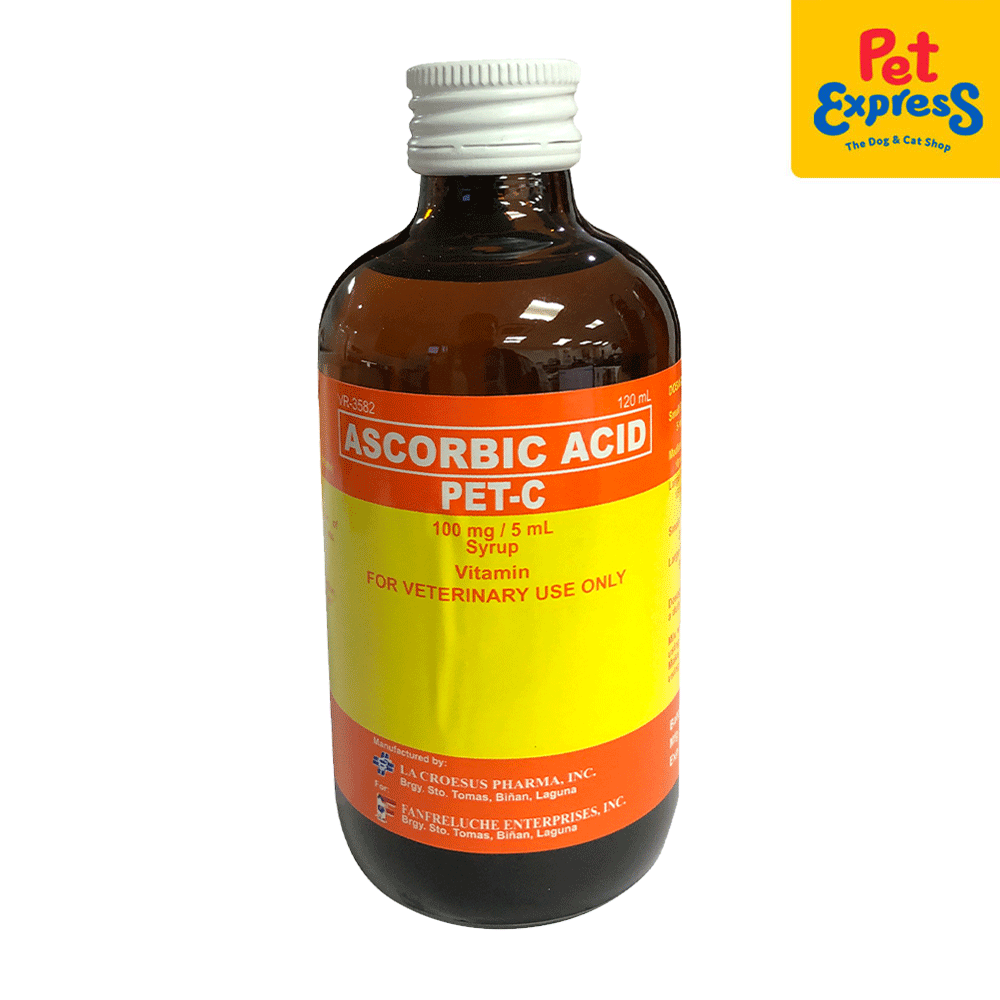 Pet-C Ascorbic Acid Pet Vitamin C 120ml – Pet Express