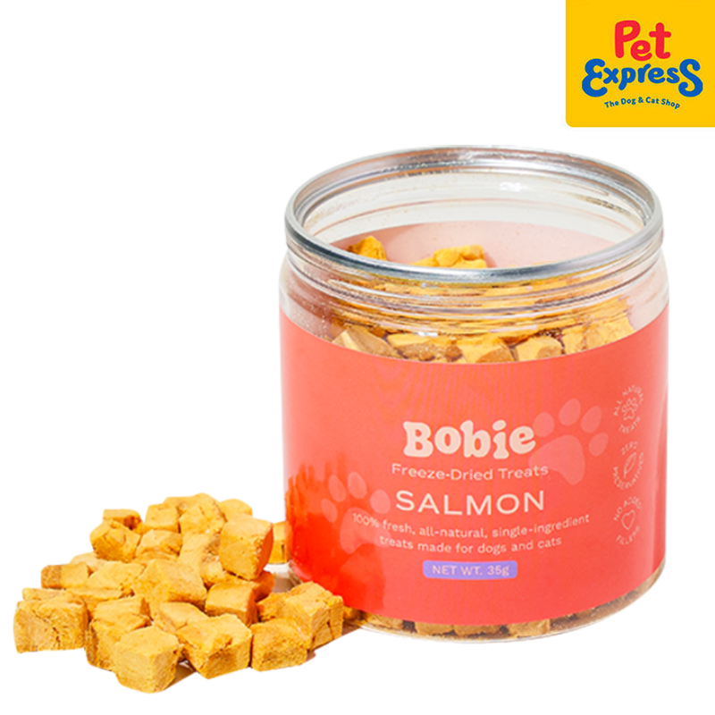 Bobie Freeze Dried Salmon Dog Treats 35g | Pet Express