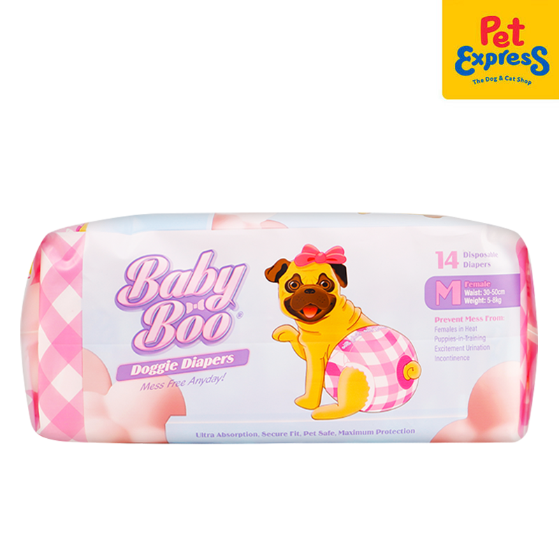 Baby Boo Female Diaper 14s Medium – Pet Express
