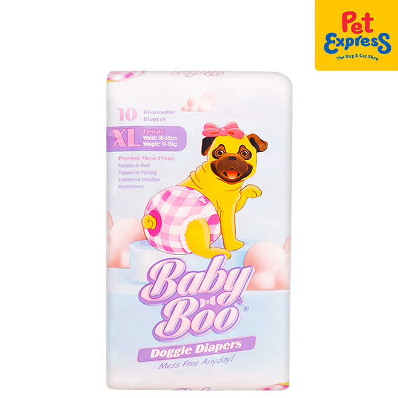 Baby Boo Female Diaper 10s Extra Large – Pet Express