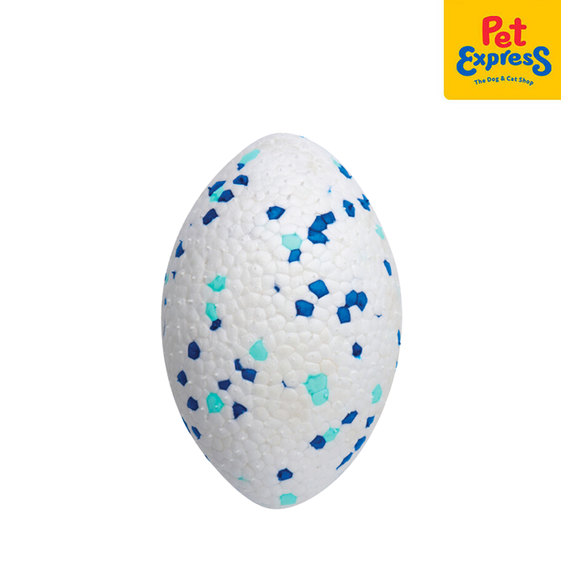 M-Pets Bloom Rugby Dog Toy Blue White – Pet Express