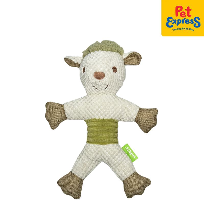M-Pets Eco Loki Sheep Plush Dog Toys | Pet Express