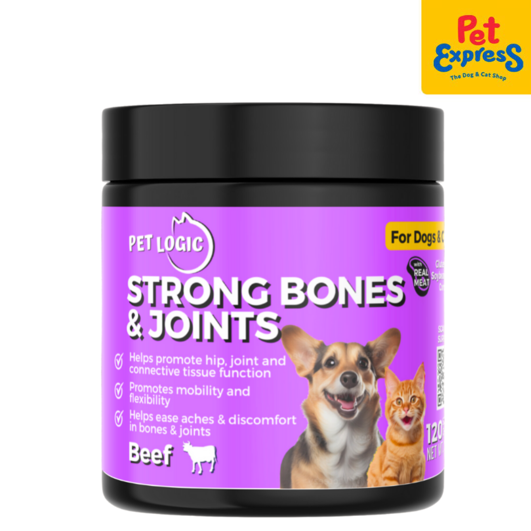 Pet Logic Strong Bones and Joints Beef Pet Supplement 120s 240g – Pet ...