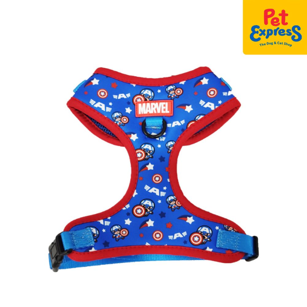 Marvel Avengers Captain America Dog Harness Large – Pet Express