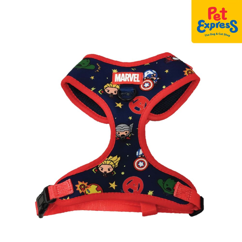 Marvel Avengers Kawaii Dog Harness Large Navy Blue – Pet Express