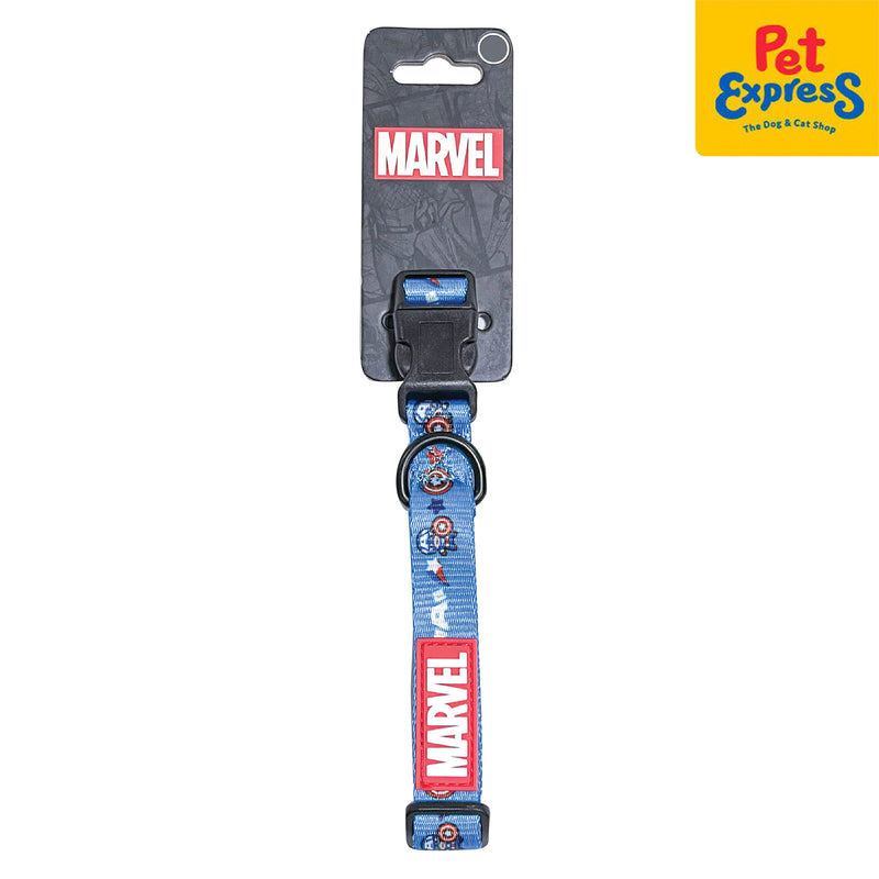 Marvel Avengers Captain America Pet Collar Large – Pet Express