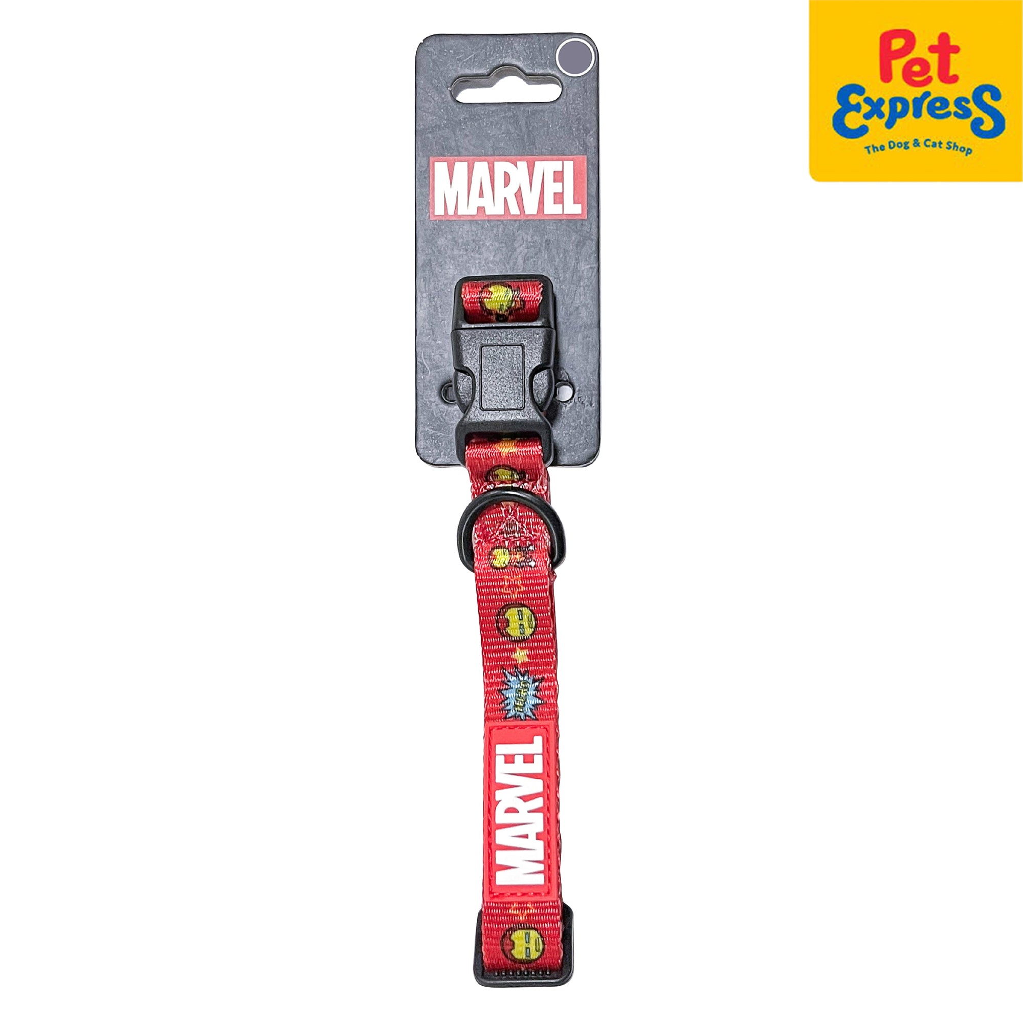 Marvel Avengers Iron Man Pet Collar Large – Pet Express