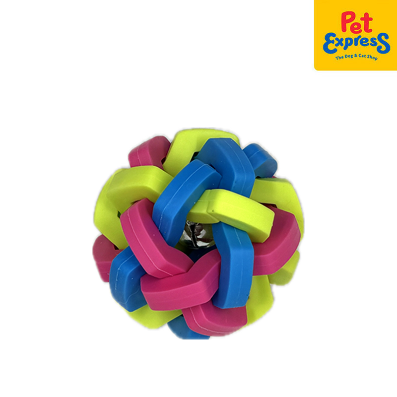 Lucky Dog CC Ball Dog Toy Medium Multicolor – Pet Express