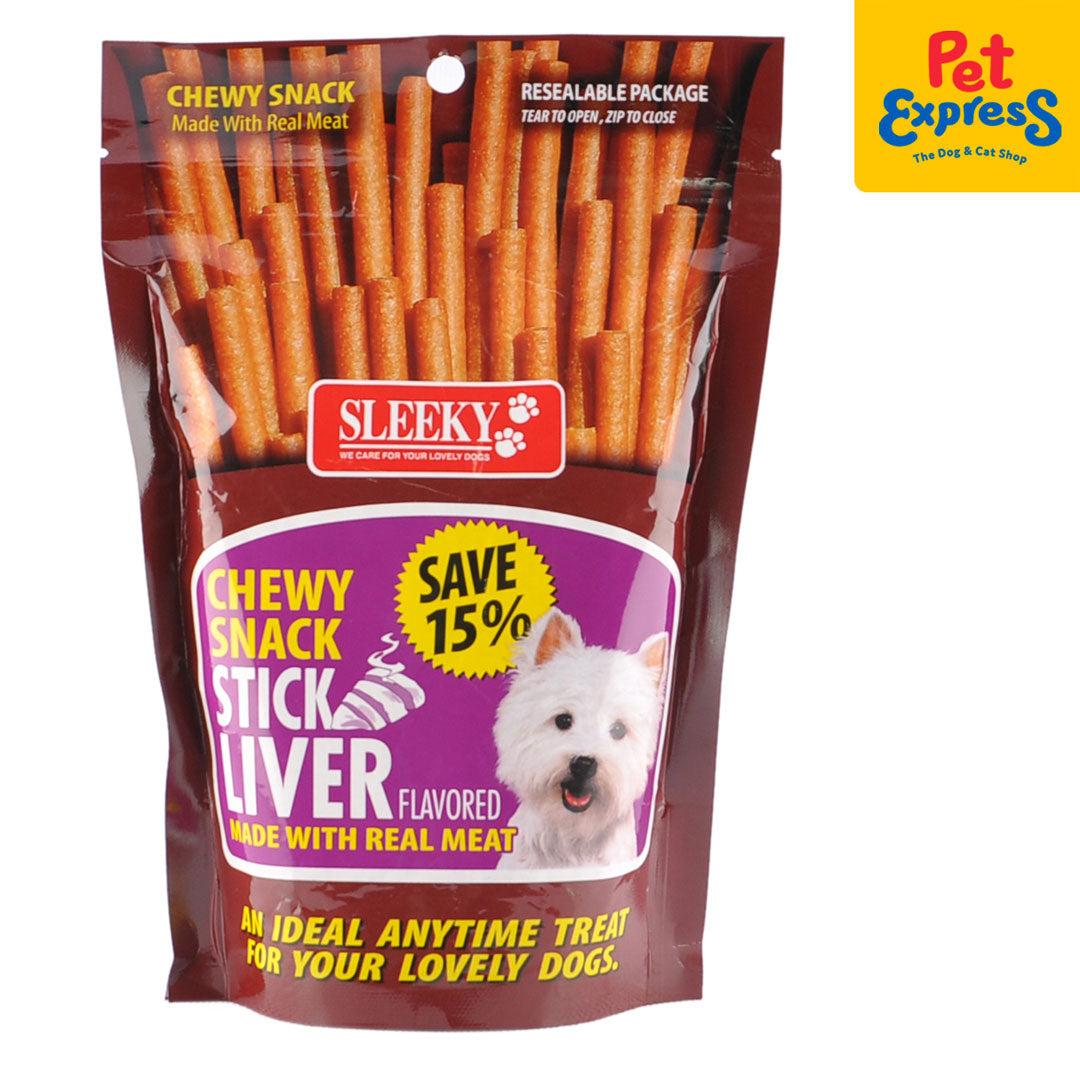 Sleeky Chewy Snack Stick Liver Dog Treats 175g – Pet Express