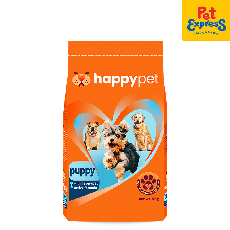 Happy Pet Puppy Beef Recipe Dry Dog Food 5kg – Pet Express