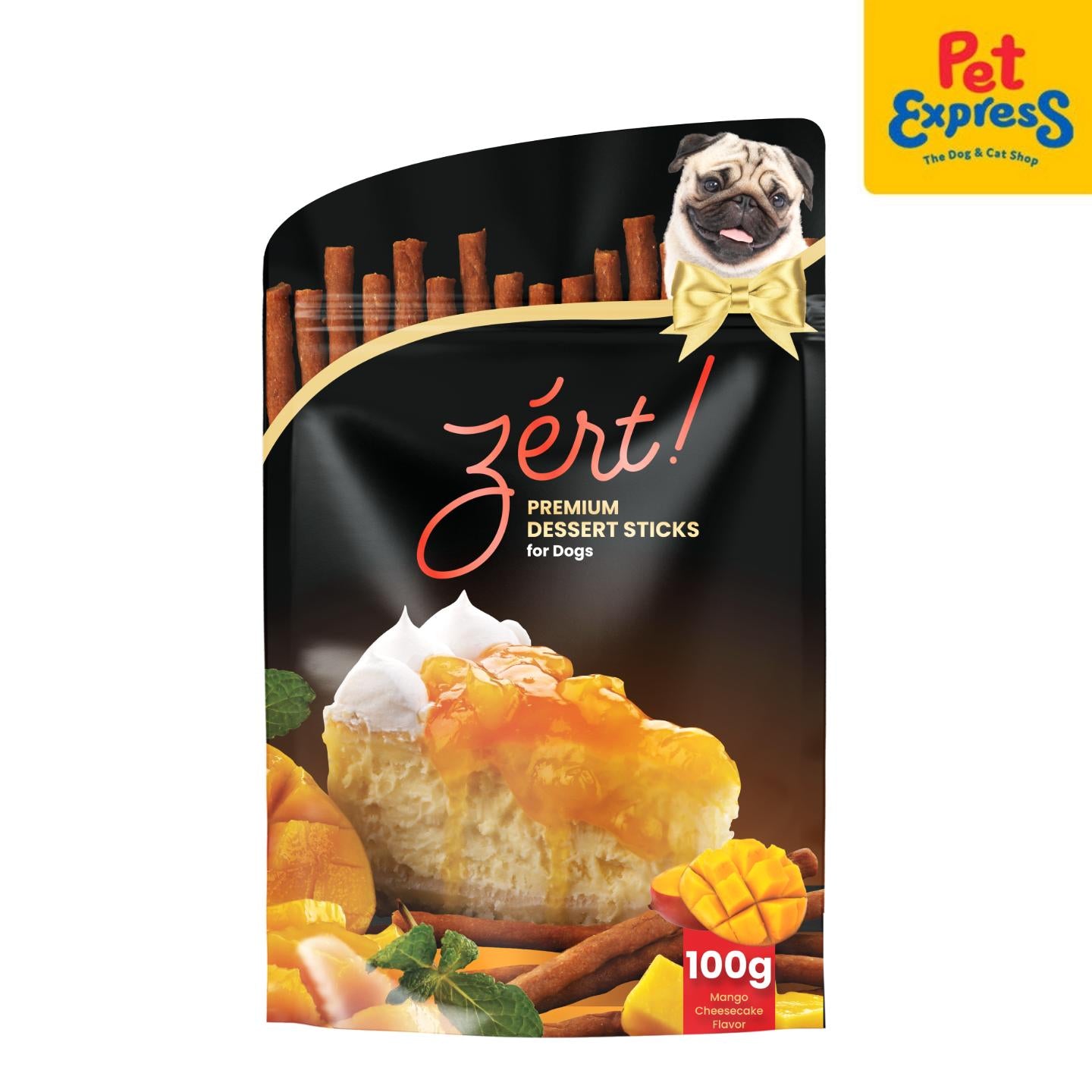 Zert Mango Cheesecake Dog Treats 100g | Pet Express