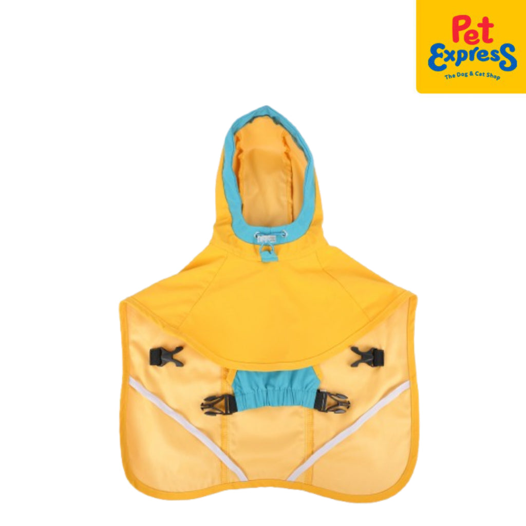 Pet Pals Poncho Raincoat Dog Apparel Medium Yellow – Pet Express