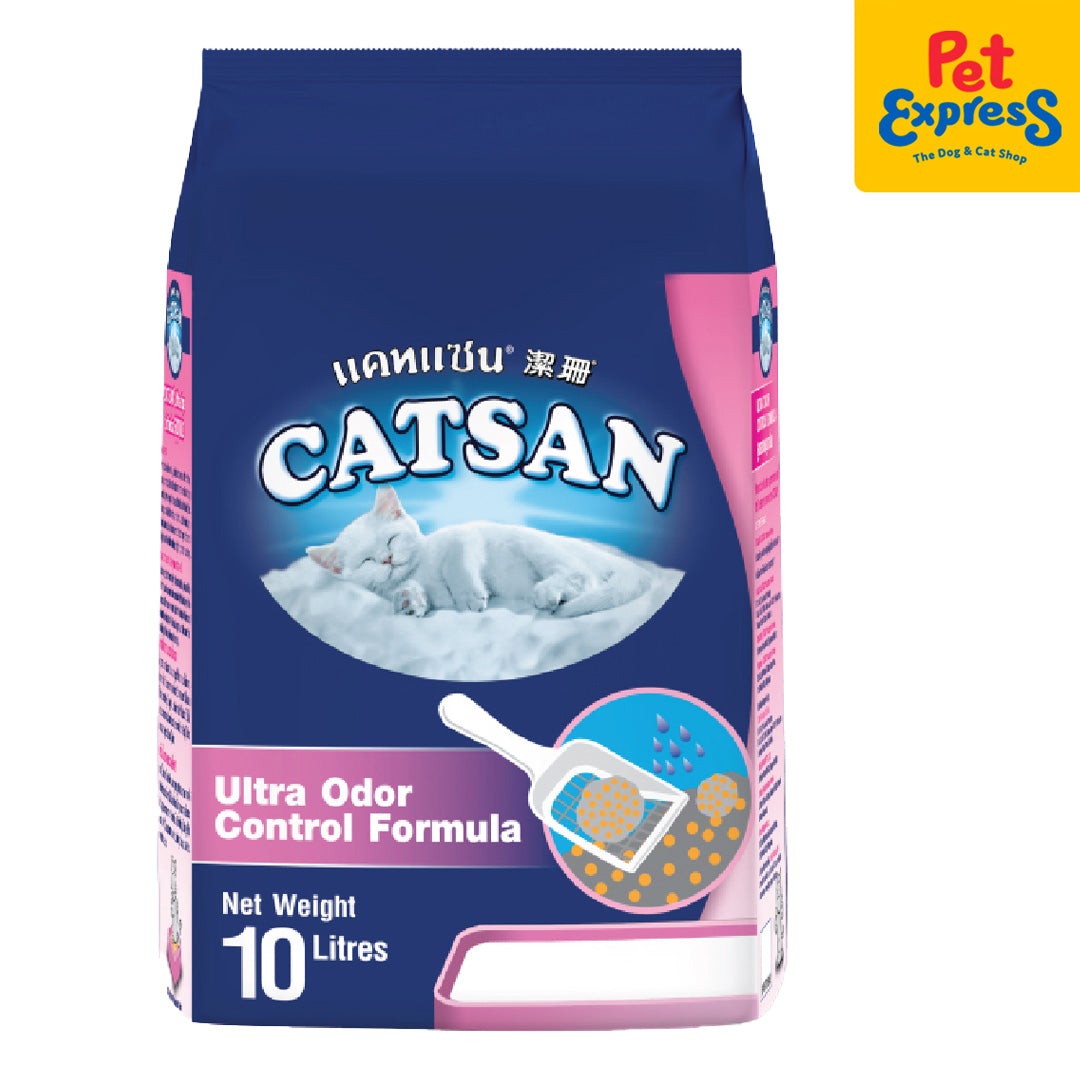 Catsan Ultra Odor Control Formula Cat Litter 10L (8.28kg) | Pet Express