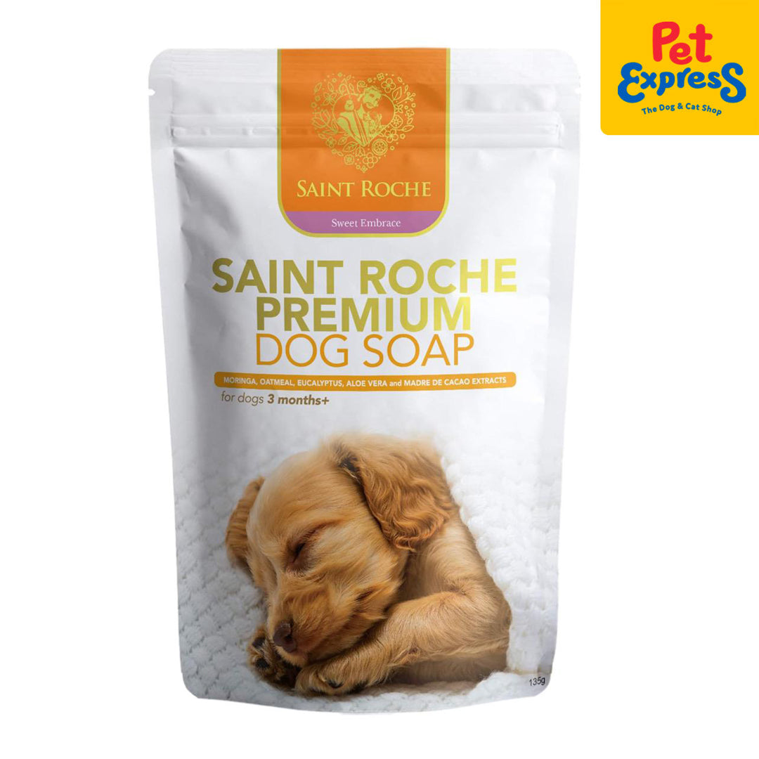 Saint Roche Sweet Embrace Scent Dog Soap 135g | Pet Express