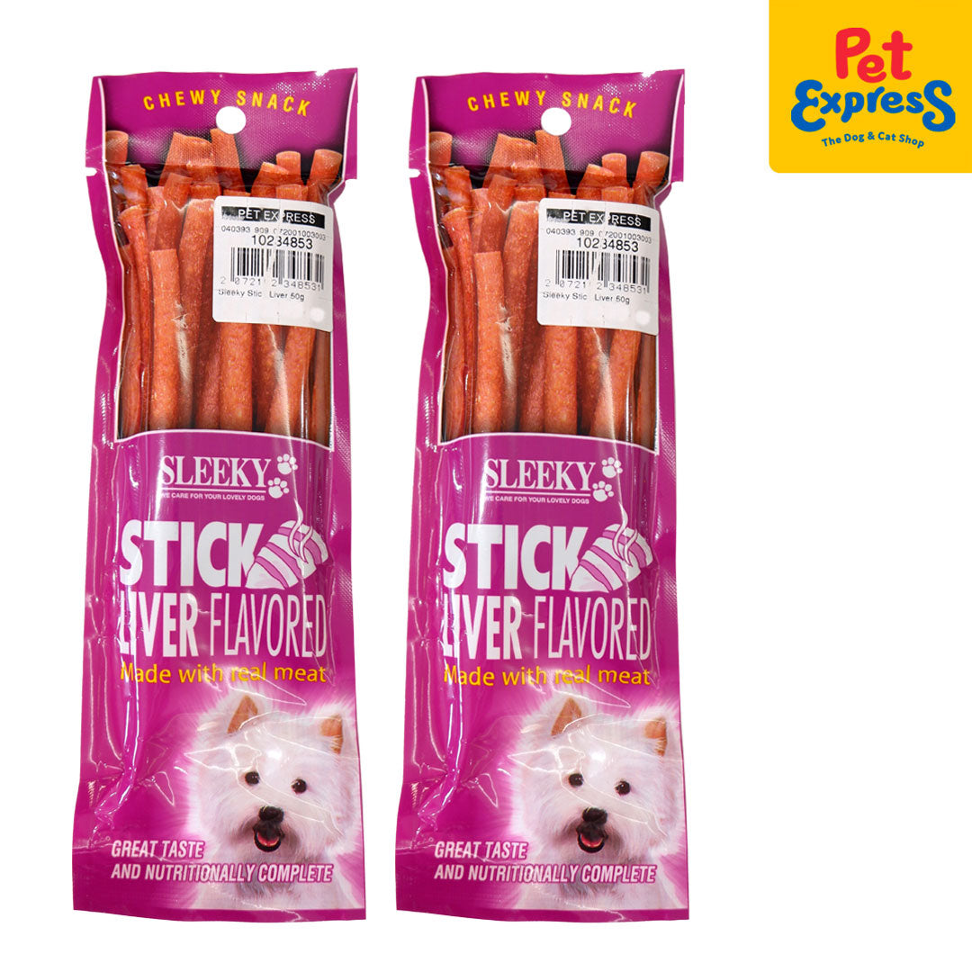 Sleeky Stick Liver 50g (2 packs) | Pet Express