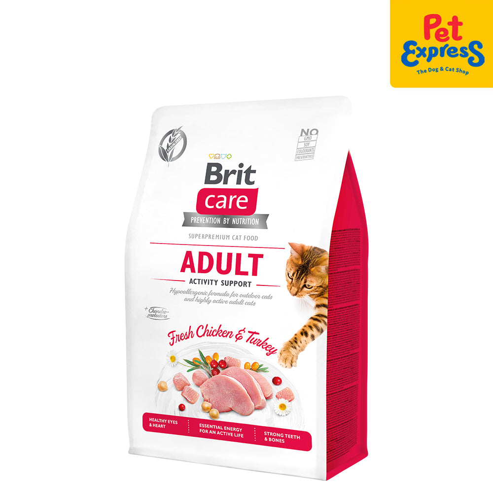 Brit Care Adult Activity Support Dry Cat Food 400g – Pet Express