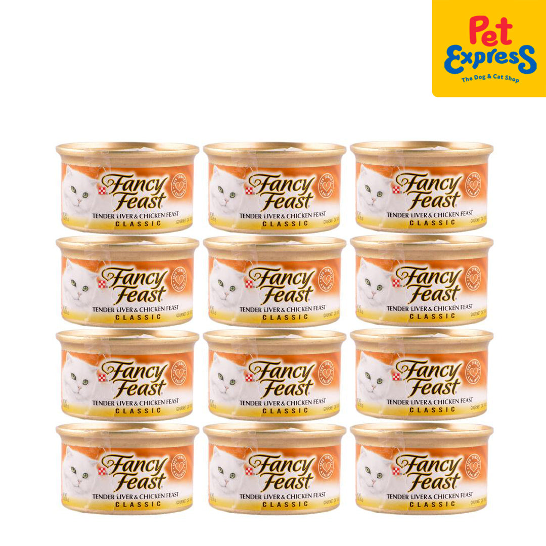 Fancy Feast Classic Liver & Chicken 85g (12 pcs) | Pet Express