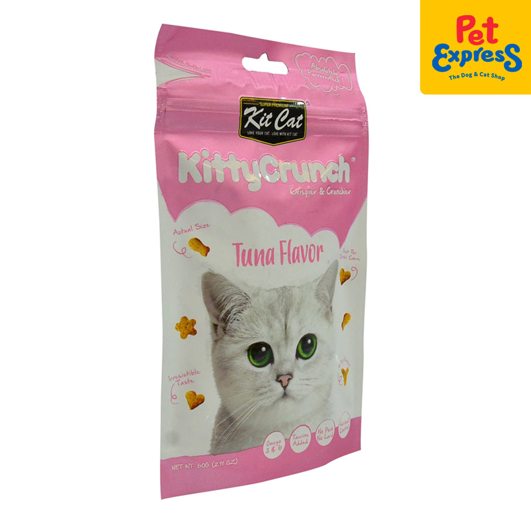 Kit Cat Kitty Crunch Tuna Cat Treats 60g | Pet Express