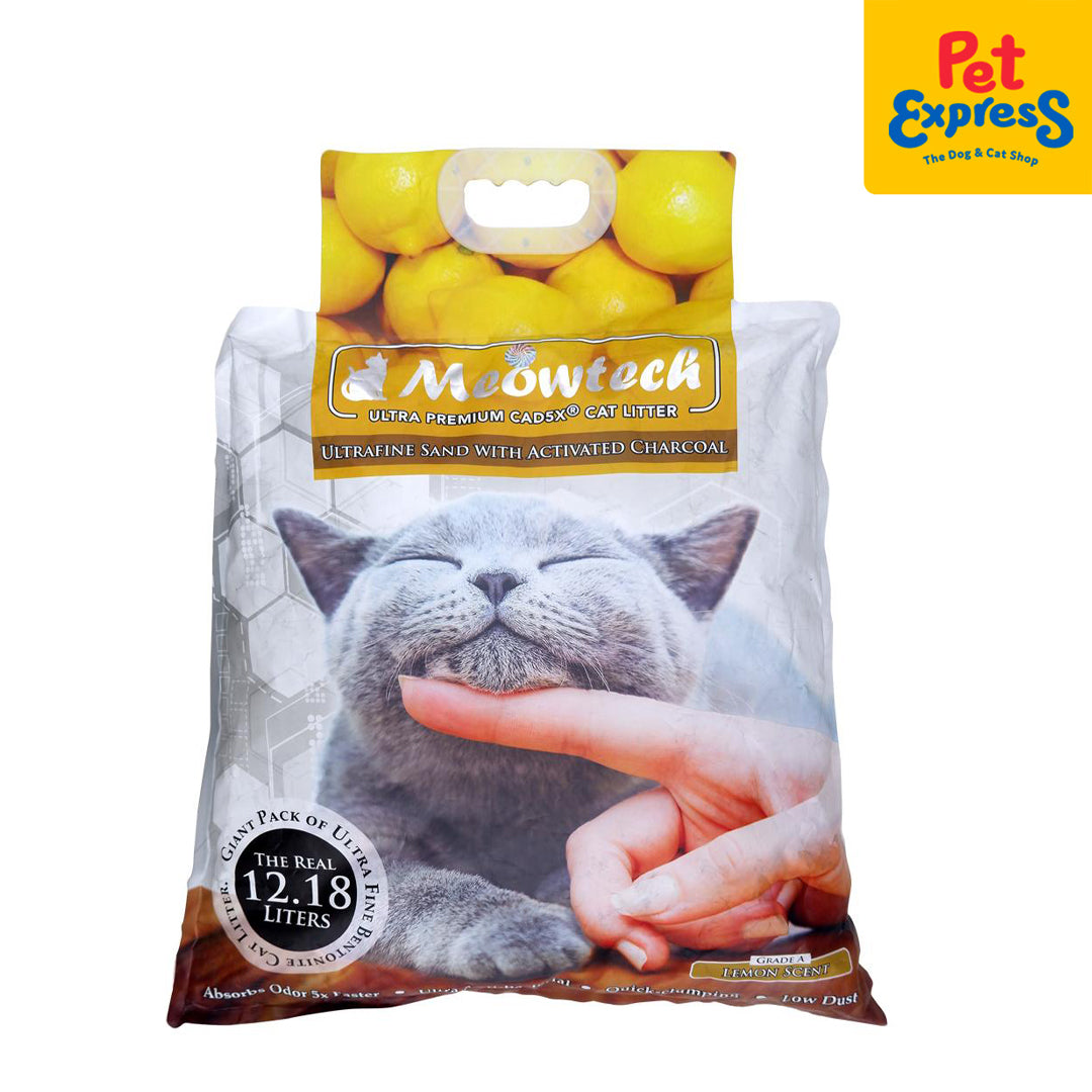 MeowTech Lemon CatLitter 12.18L | Pet Express