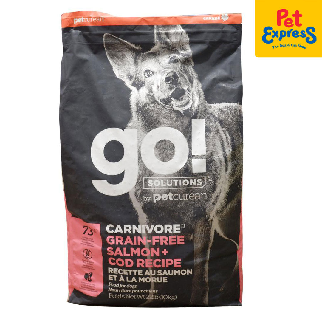 Go! Carnivore Salmon & COD Recipe Dry Dog Food 22lbs | Pet Express