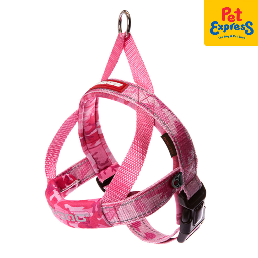 EzyDog Quickfit Dog Harness Medium Pink Camouflage – Pet Express