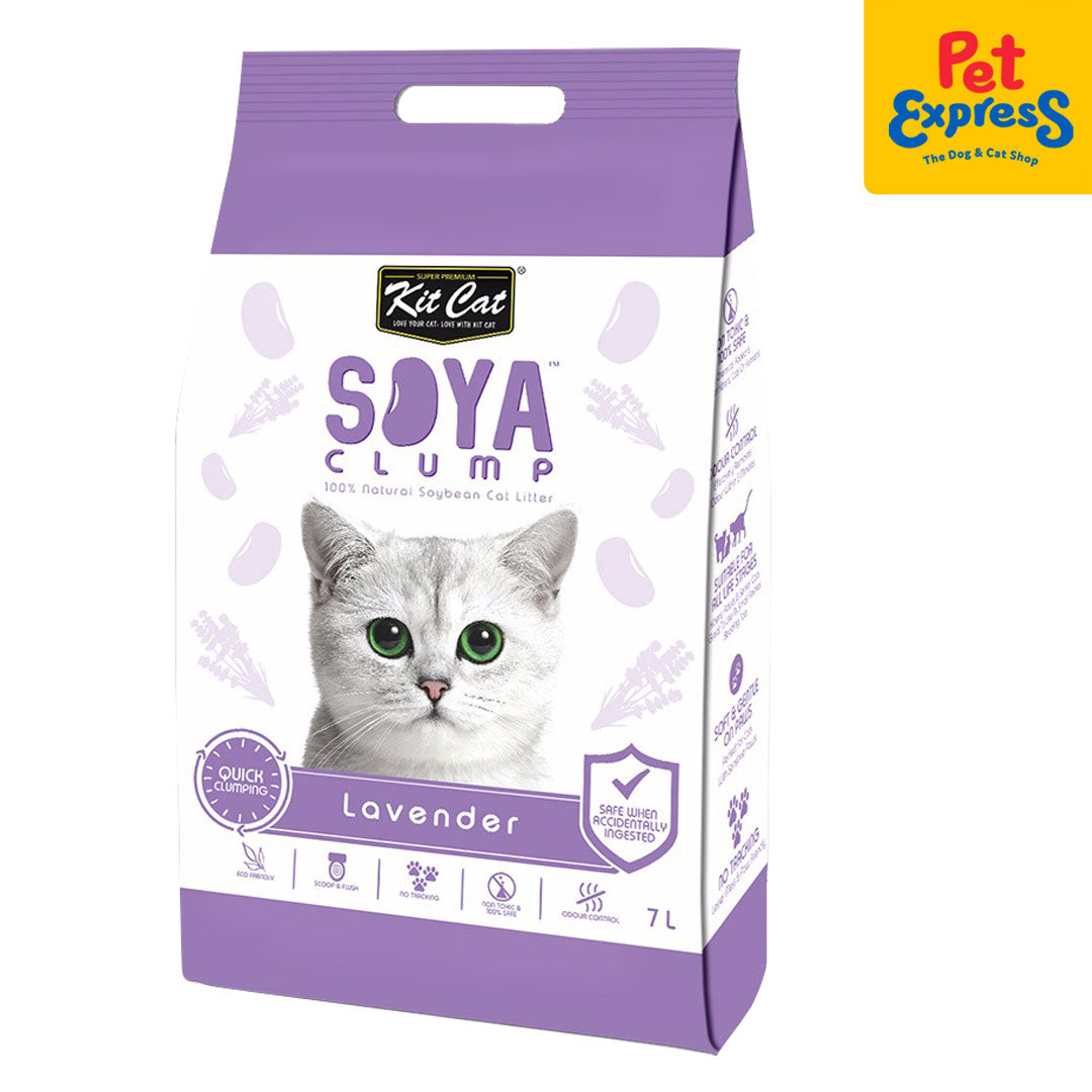 Kit Cat Soya Lavander Cat Litter 7L | Pet Express | Pet Express