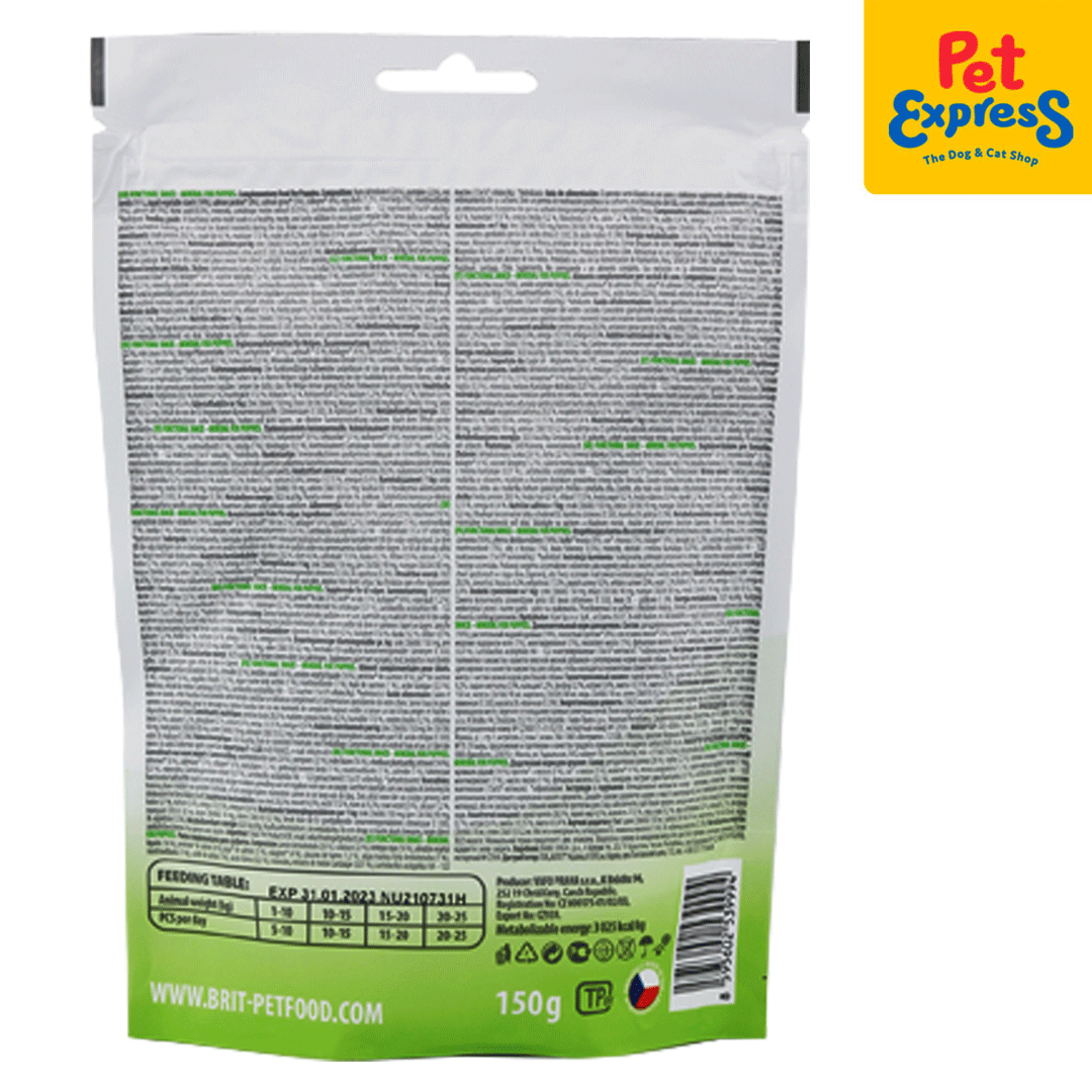 Brit Functional Snack Puppies Mineral Ham Dog Treats 150g – Pet Express