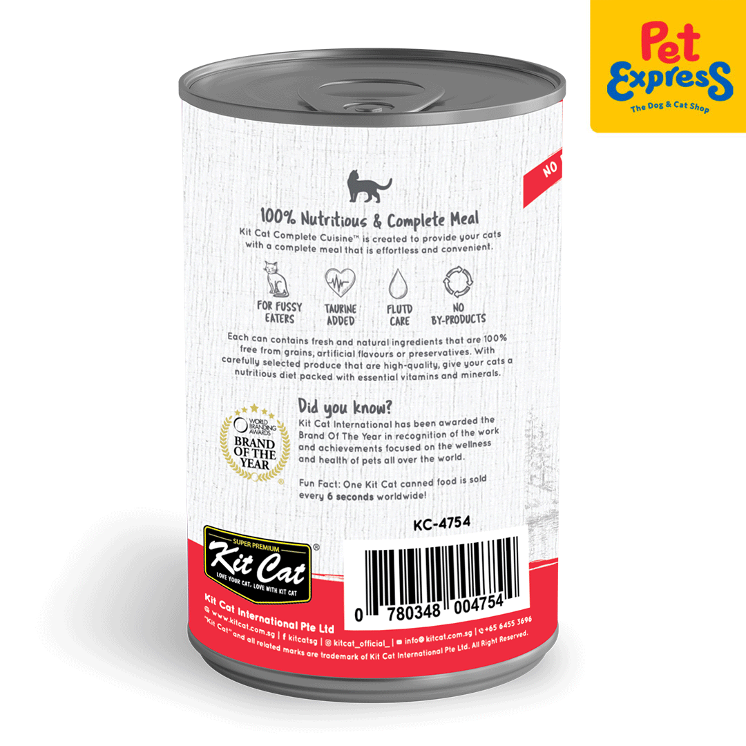 Kit Cat Complete Cuisine Tuna and Goji Berry in Broth Wet Cat Food 150g ...