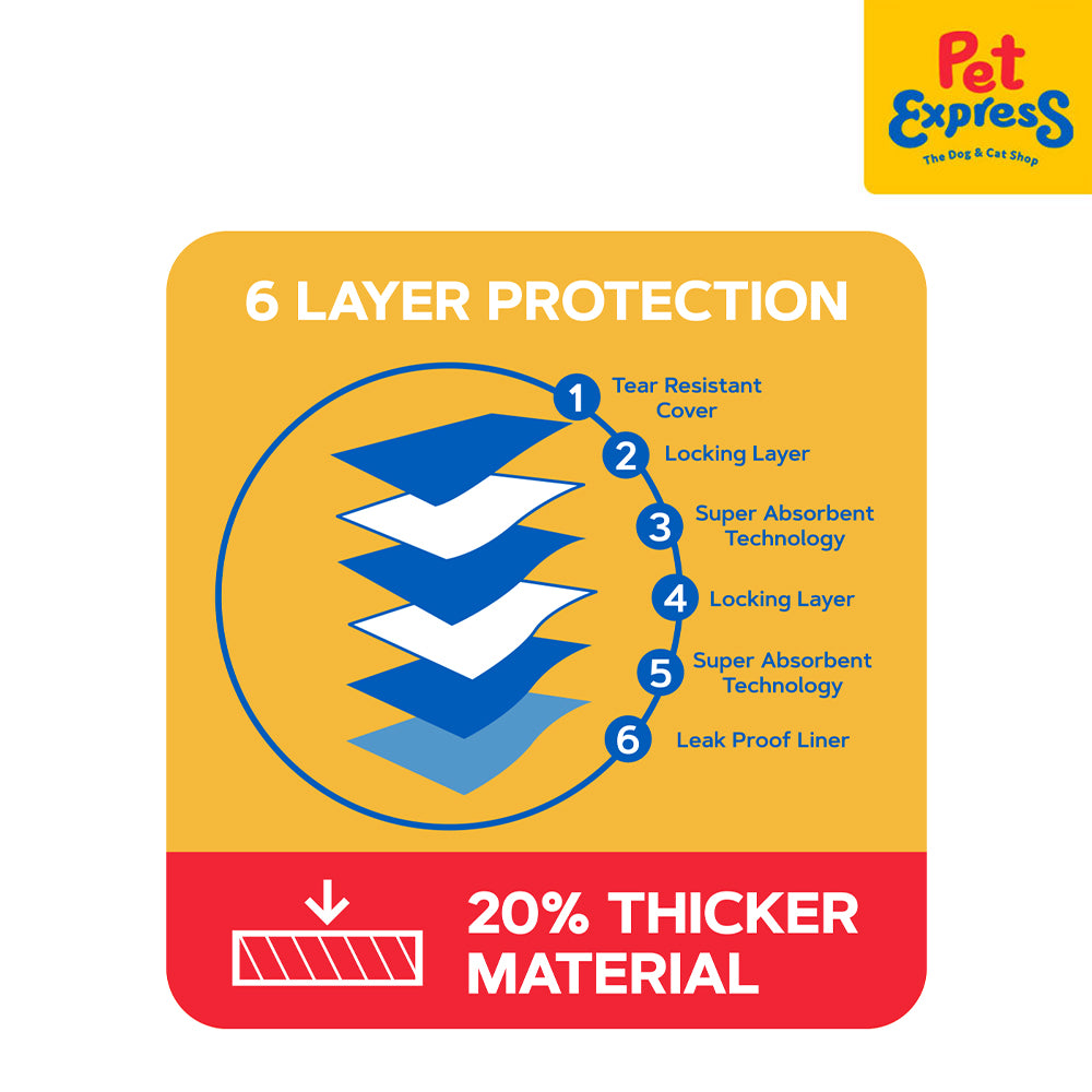 Pet Express Premium Pet Pee Training Pads 45x60cm 50s