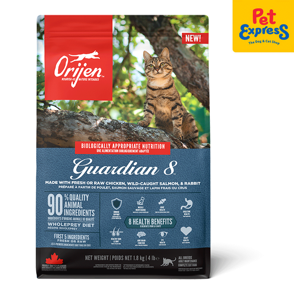 Orijen Guardian 8 Dry Cat Food 1.8kg | Pet Express